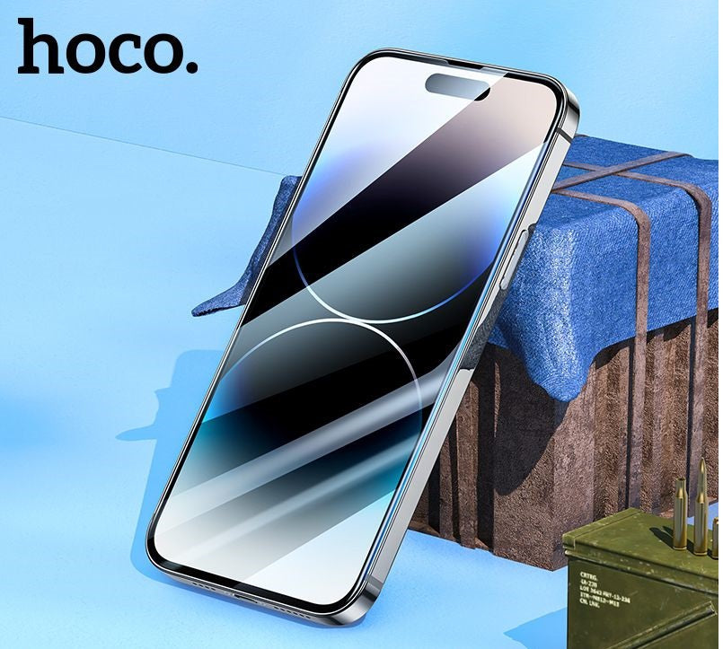 Hoco iPhone 10D Anti-Static Full Cover Tempered Glass – Oz Phone World